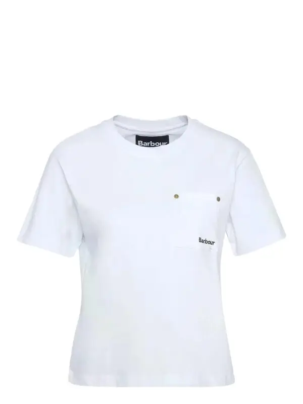Barbour Logo T-shirt - White