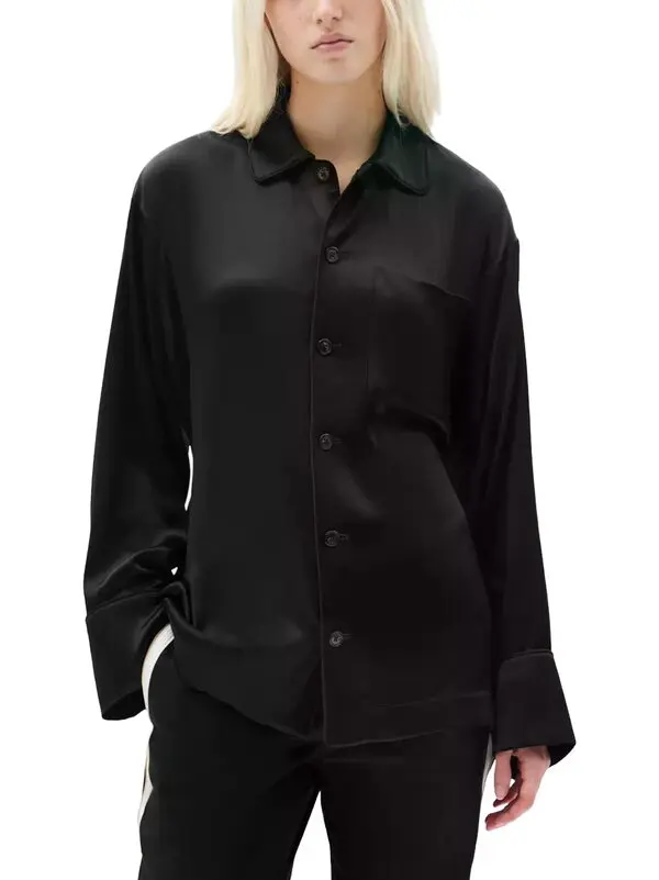 ANN DEMEULEMEESTER Coby Shirt - Black
