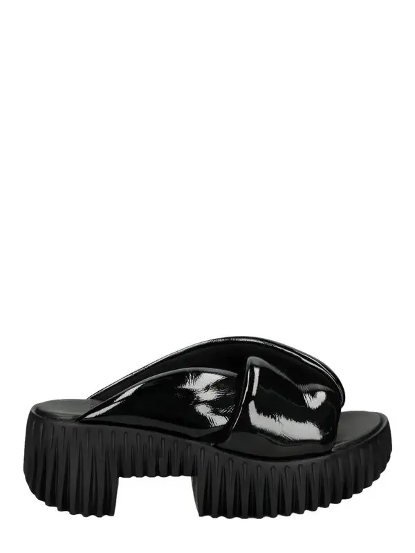 4CCCCEES Platform Sole Sandals - Black