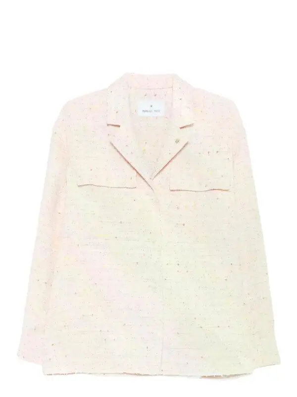 MANUEL RITZ Camp Collar Jacket - Pink