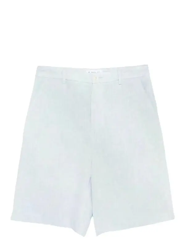 MANUEL RITZ Buttoned Shorts - Blue