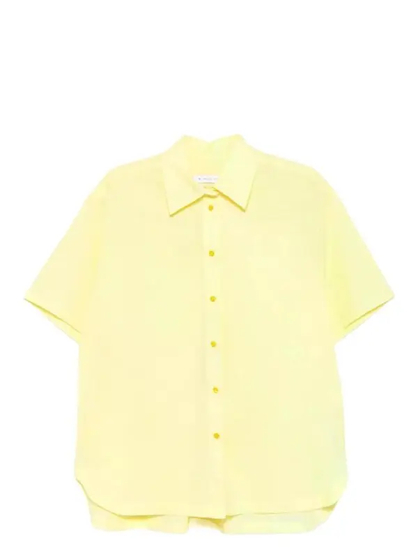 MANUEL RITZ Button Shirt - Yellow