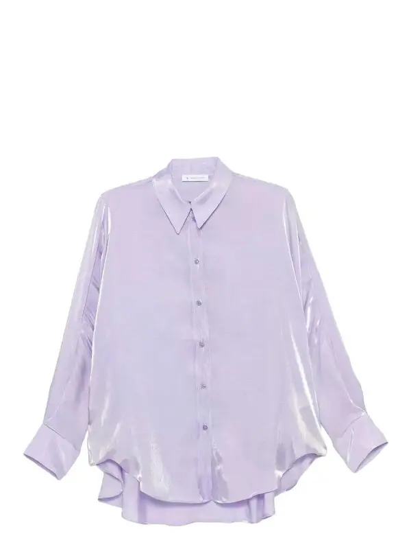 MANUEL RITZ Buttoned Shirt - Purple
