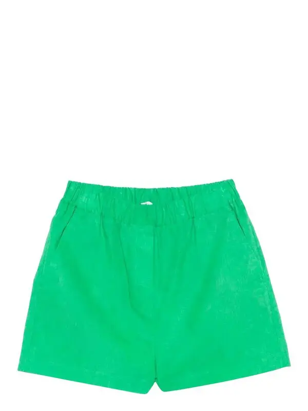 MANUEL RITZ Elasticated Waistband Shorts - Green