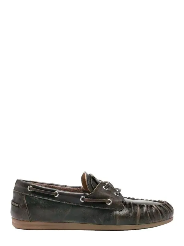ALOHAS Rowan Lace-up Loafers - Brown