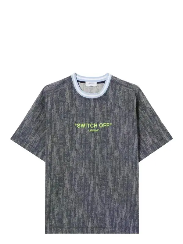 Off-White Ss_switch Off Arrow T-shirt - Grey