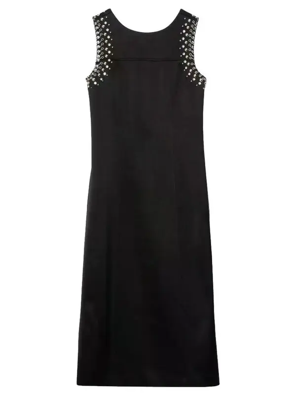 3.1 Phillip Lim Embellished Sleeveless Midi Dress - Black