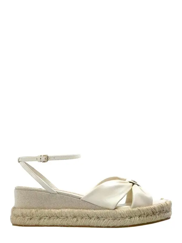 JIMMY CHOO Aella Wedge Sandals - Neutrals