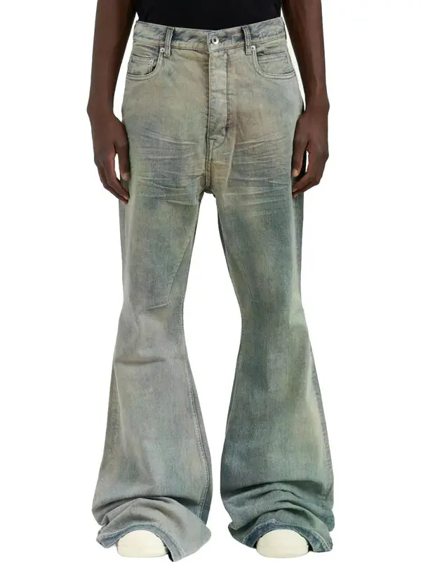 Rick Owens Bootcut Jeans - Blue
