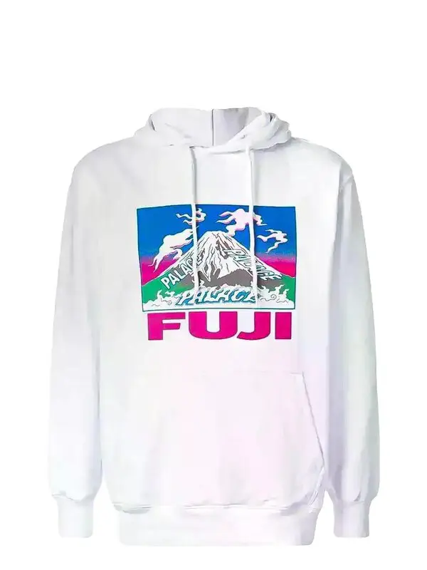 PALACE Graphic-print Hoodie - White