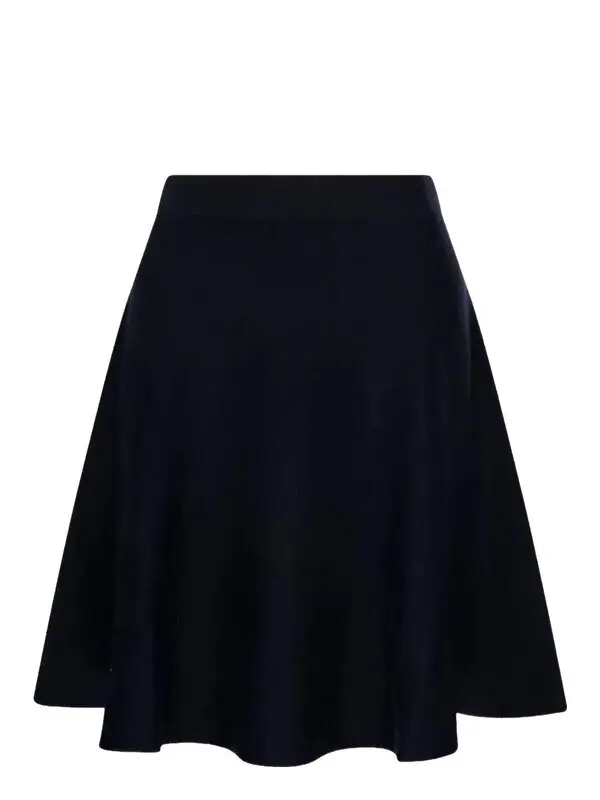 Max Mara A-line Silhouette Skirt - Blue