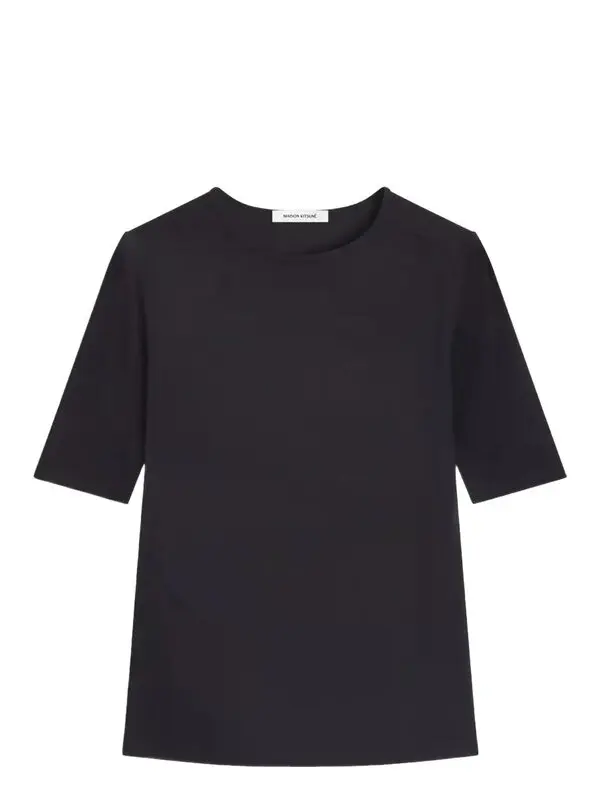 Maison Kitsuné Crew-neck T-shirt - Black