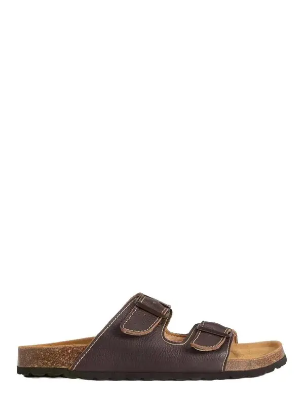 Woolrich Leather Sandals - Brown