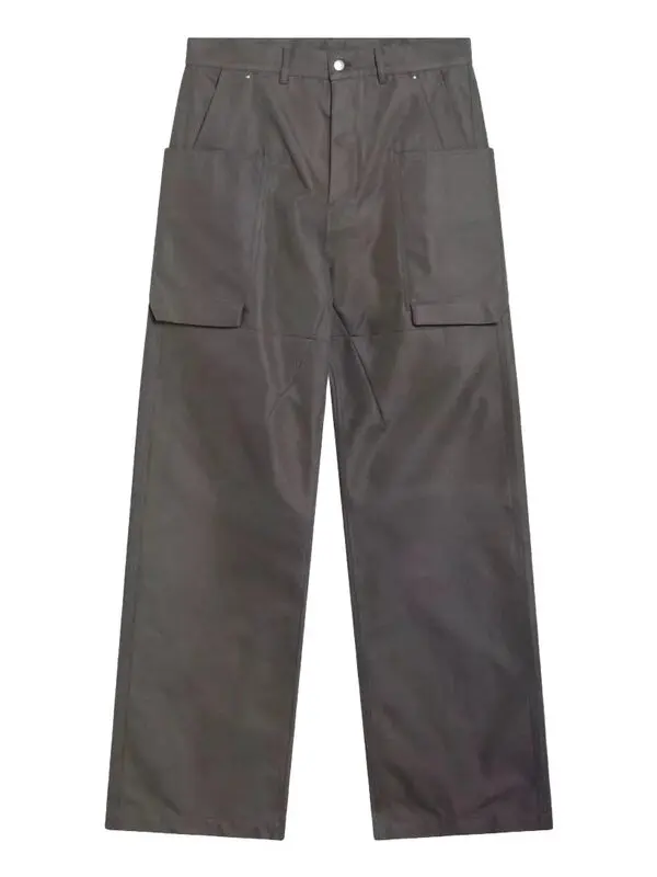 Rick Owens Mid-rise Cargo Trousers - Grey