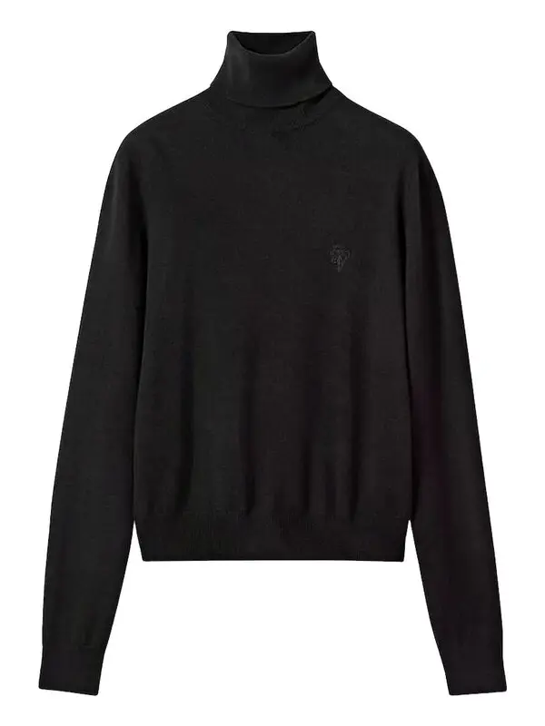 Gucci Turtleneck Knit Sweater - Black