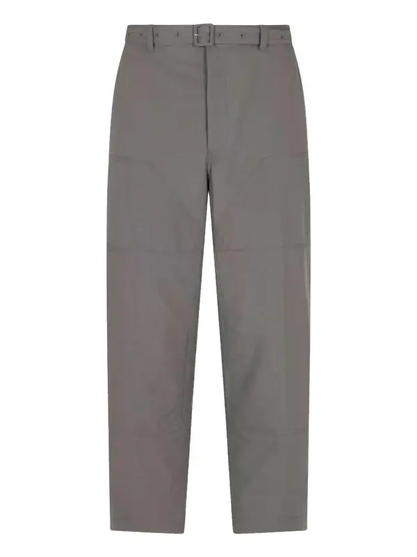 Thom Browne Belt Detail Trousers - Grey