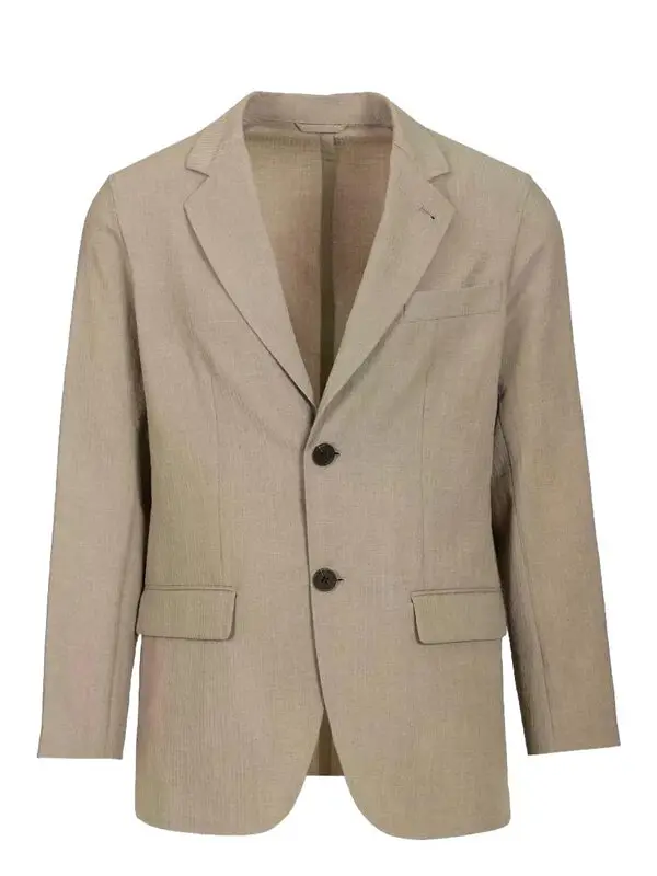 Emporio Armani Single-breasted Blazer - Neutrals