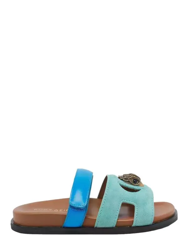 Kurt Geiger Eagle Cut-out Sandals - Green