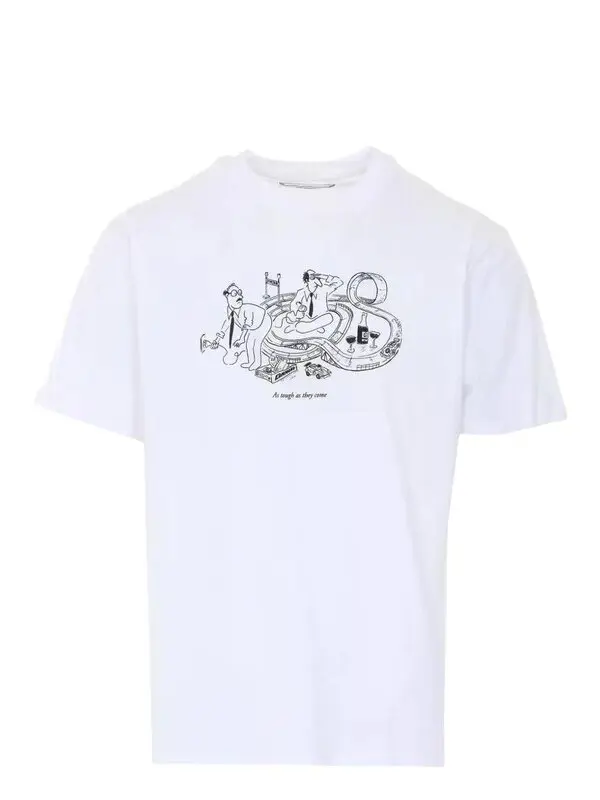 EDMMOND STUDIOS Scalextric Graphic-print Crew-neck T-shirt - White
