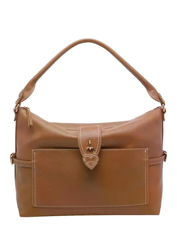 Liu Jo Heart Motif Shoulder Bag - Neutrals