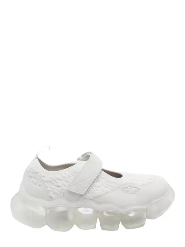 GROUNDS Jewelry Touch-strap Sneakers - White