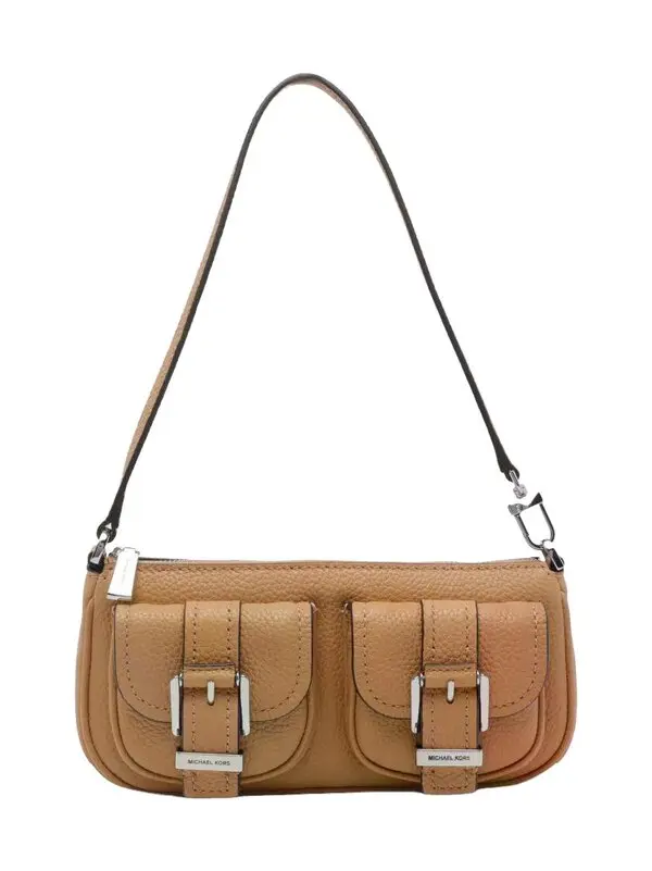 Michael Kors Leather Shoulder Bag - Neutrals