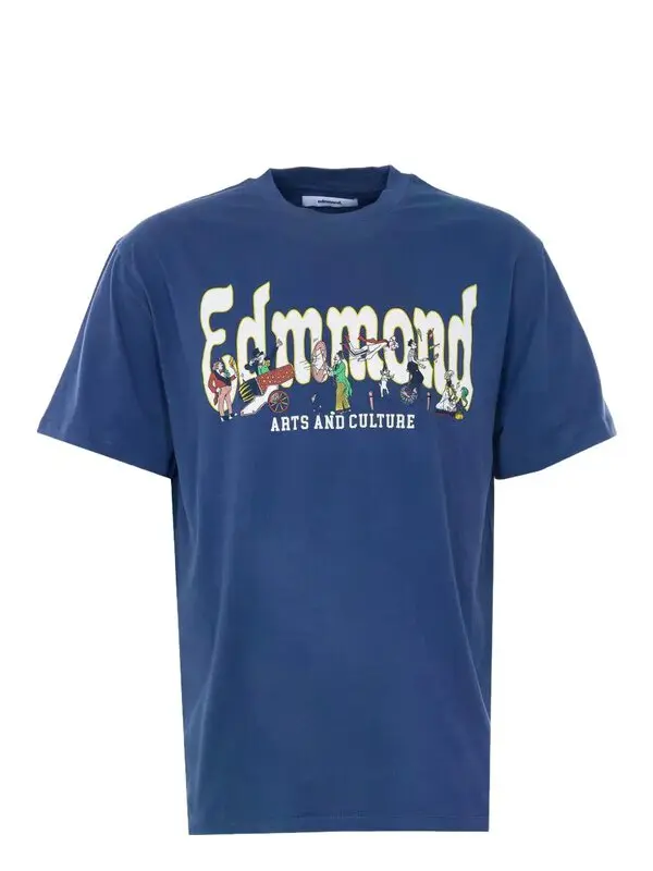 EDMMOND STUDIOS Domino T-shirt - Blue