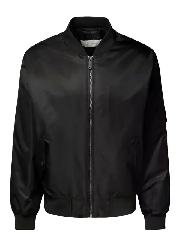 Calvin Klein Padded Bomber Jacket - Black