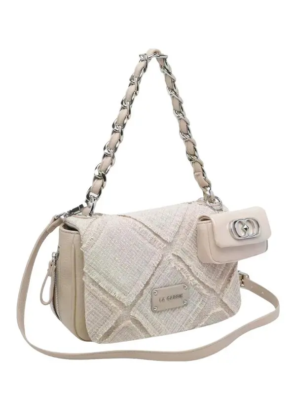 LA CARRIE Medium Isabel Crossbody Bag - Neutrals