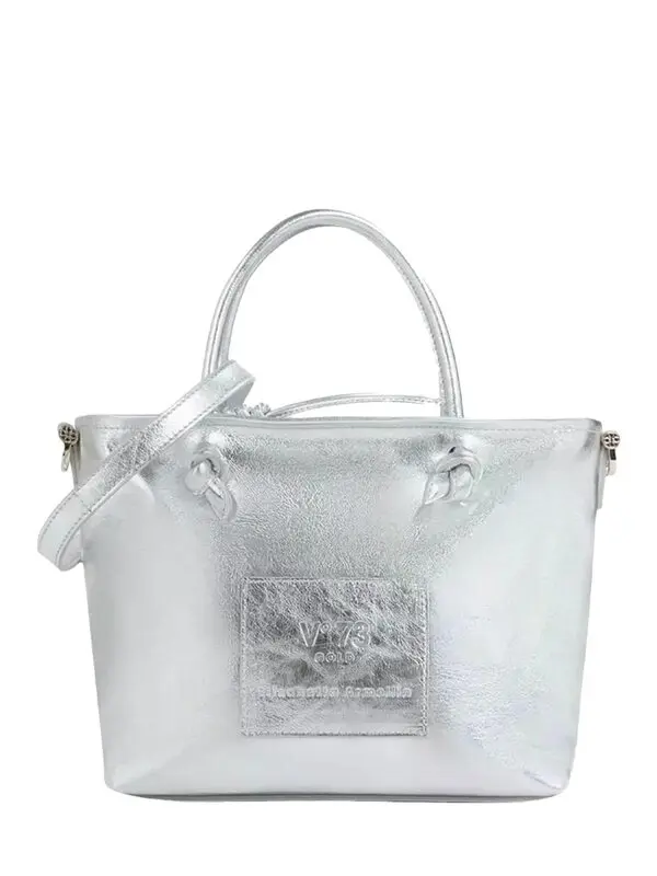 V°73 Logo-patch Tote - Silver