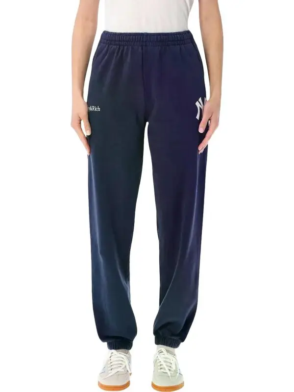 SPORTY & RICH Heritage Yankees Track Pants - Blue