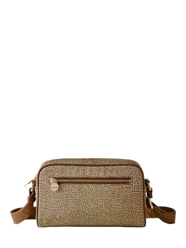Borbonese Pebbled-pattern Shoulder Bag - Neutrals