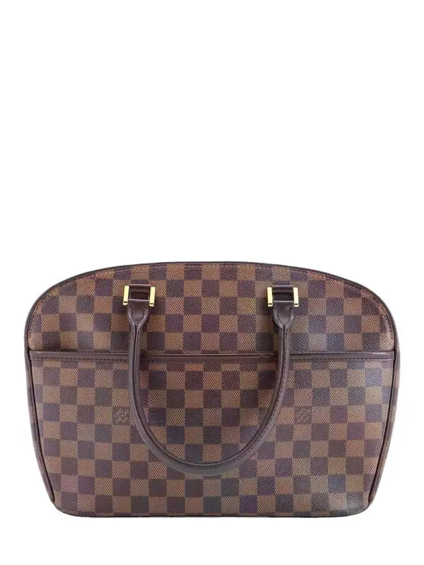 LOUIS VUITTON Sarria Damier Satchel Handbag - Brown