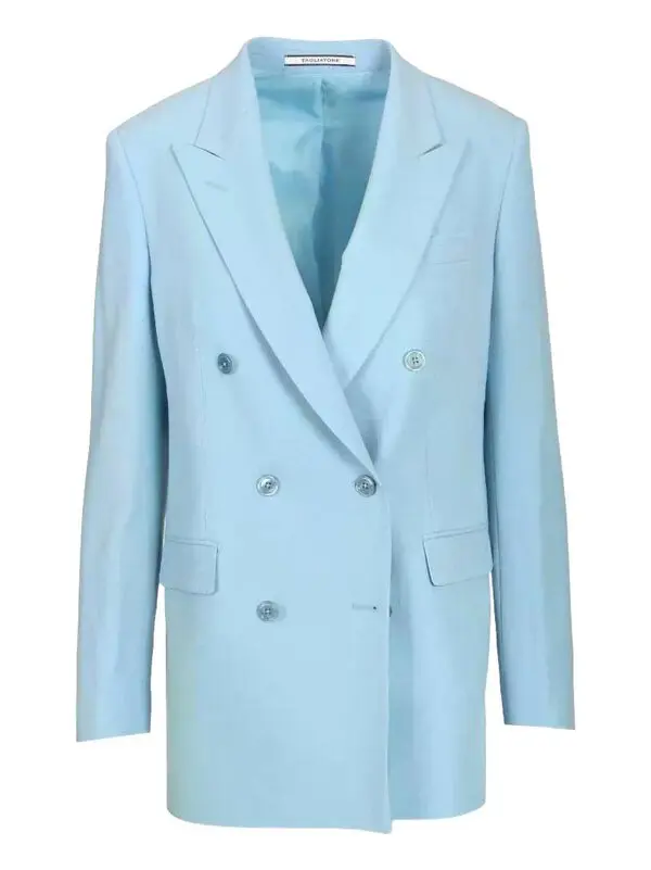 Tagliatore Double-breasted Blazer - Blue