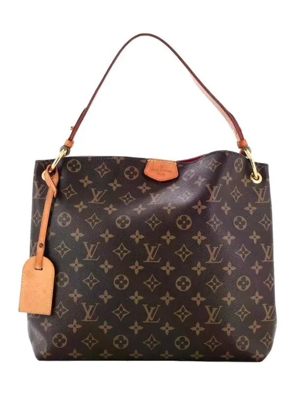 LOUIS VUITTON Graceful Handbag Monogram Canvas Pm - Brown