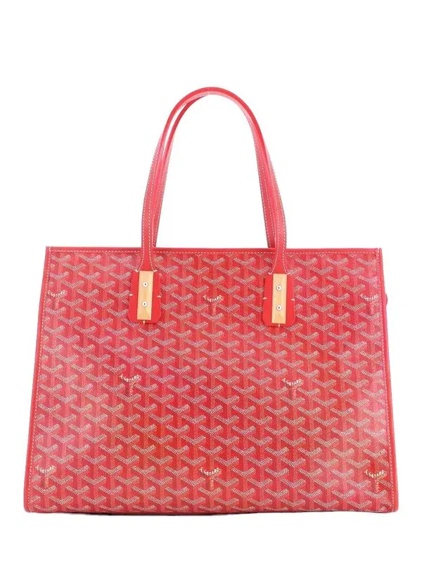 Goyard Marquises Coated Canvas Tote Bag - Red