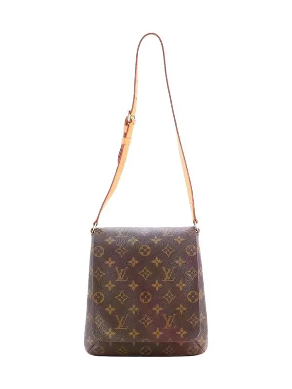 LOUIS VUITTON Musette Salsa Handbag Monogram Canvas Pm - Brown
