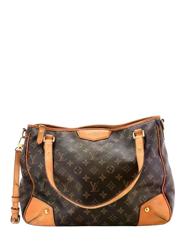 LOUIS VUITTON Estrela Handbag Monogram Canvas Mm Tote Bag - Brown