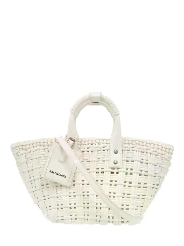Balenciaga Panier Xs Satchel - White