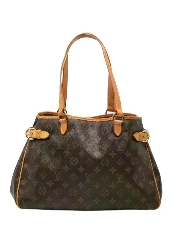 LOUIS VUITTON 2006 Monogram Batignolles Horizontal Tote Bag - Brown