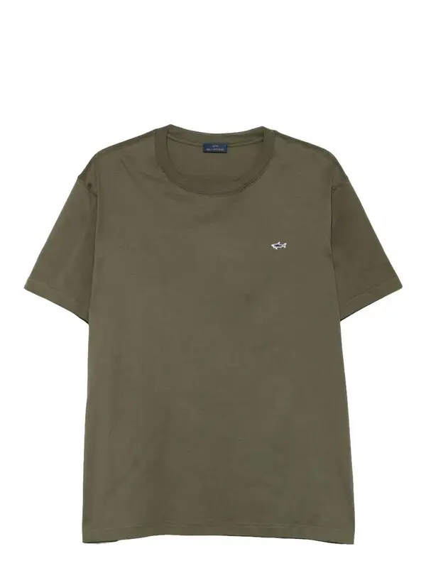 Paul & Shark Logo-detail T-shirt - Green