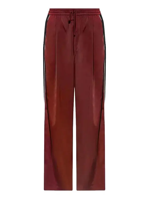 GESTUZ Drawstring-waist Trousers - Red