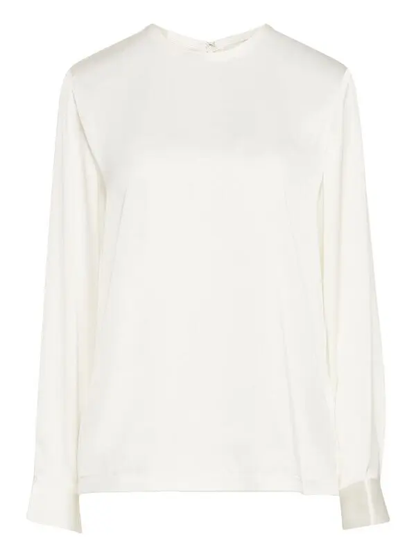 3.1 Phillip Lim Satin Top - Ivory