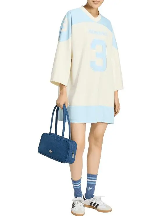 ADIDAS ORIGINALS Hockey Jersey Dress - Ice Blue
