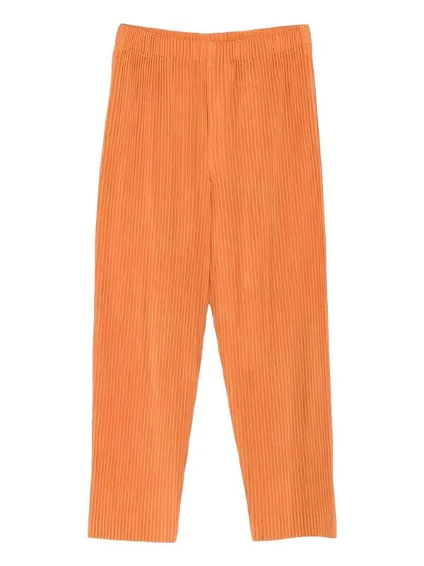 Issey Miyake March Pleated Trousers - Orange