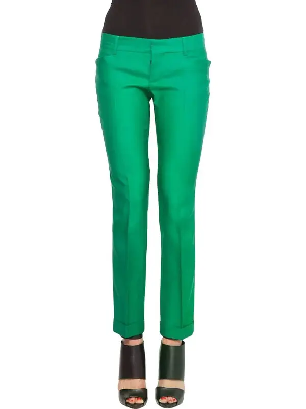 Dsquared2 Concealed-closure Trousers - Green