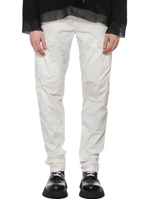 Andrea Ya'aqov Cargo Trousers - White