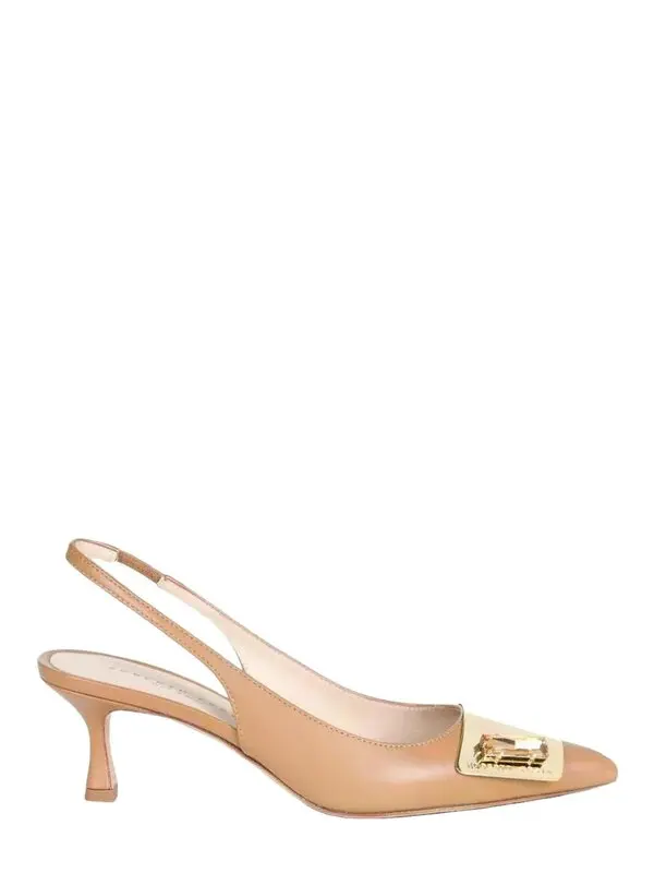 Roberto Festa Plaque Accessory Pumps - Neutrals