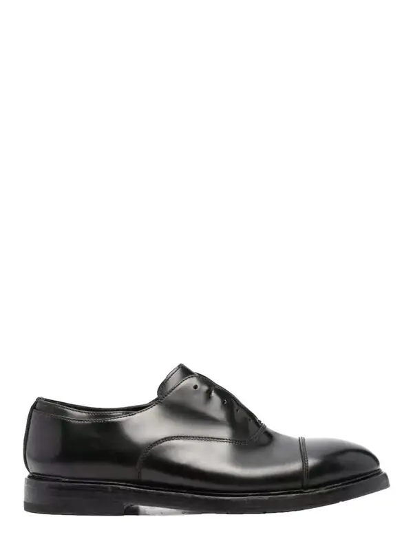 Premiata Leather Oxford Shoes - Black
