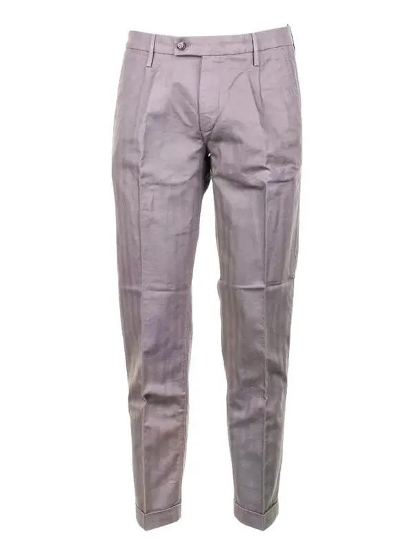 RE-HASH Pleated Trousers - Grey